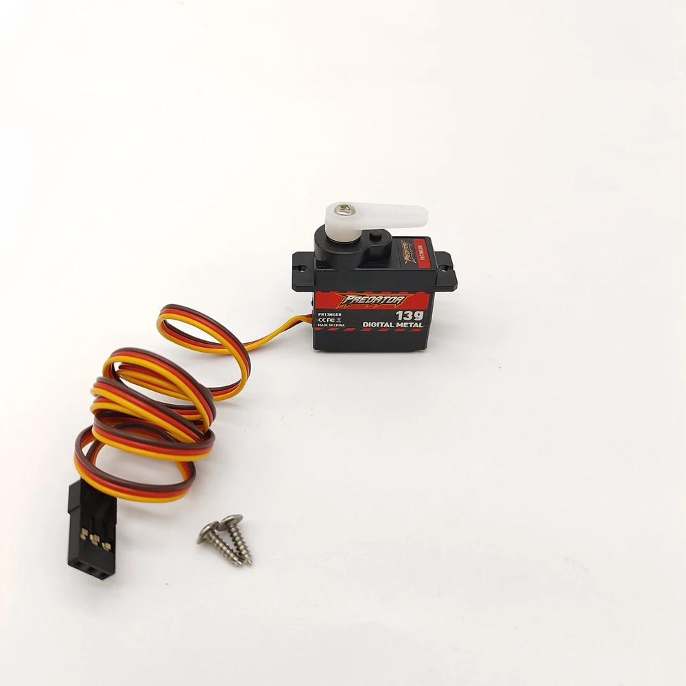 FMS 13g Digital Metal Servo 460mm Wire Length for RC Plane Model ...