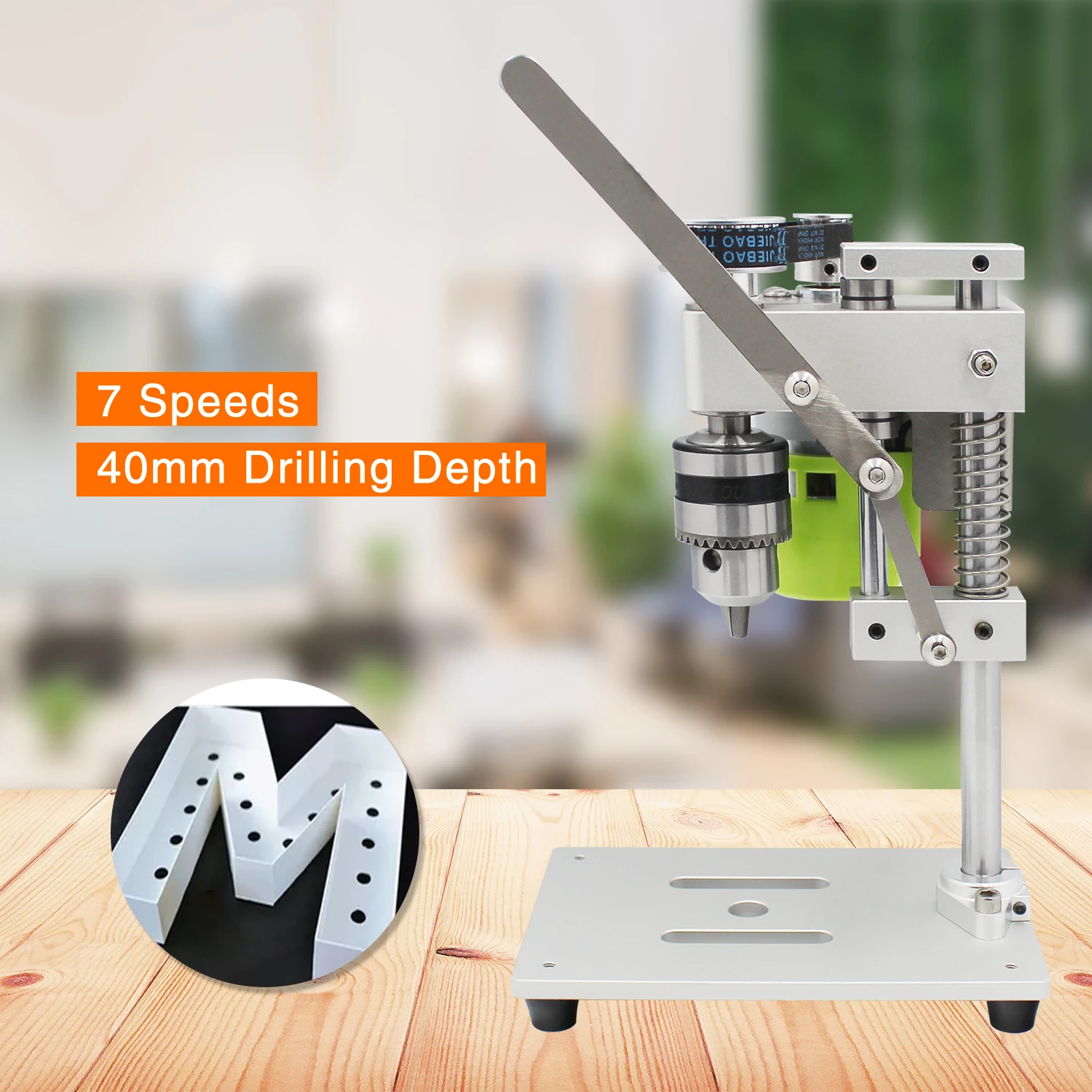 Mini-Bench-Drill-Press-Small-Benchtop-Drill-Press-High-Precison-7-Speed ...