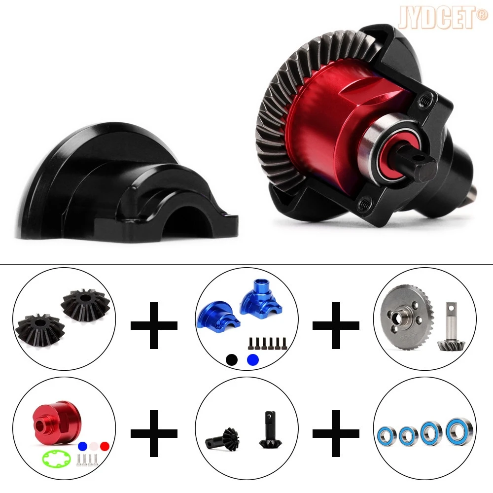 Aluminum-Differential-Assembly-5380-5381-5379X-for-RC-Traxxas-1-10-Revo ...