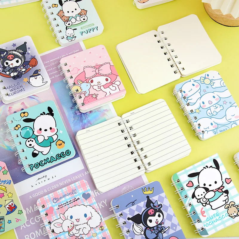 MINISO-Kawaii-Sanrio-Notebook-Kuromi-Melody-Cinnamoroll-port-til-A7 ...