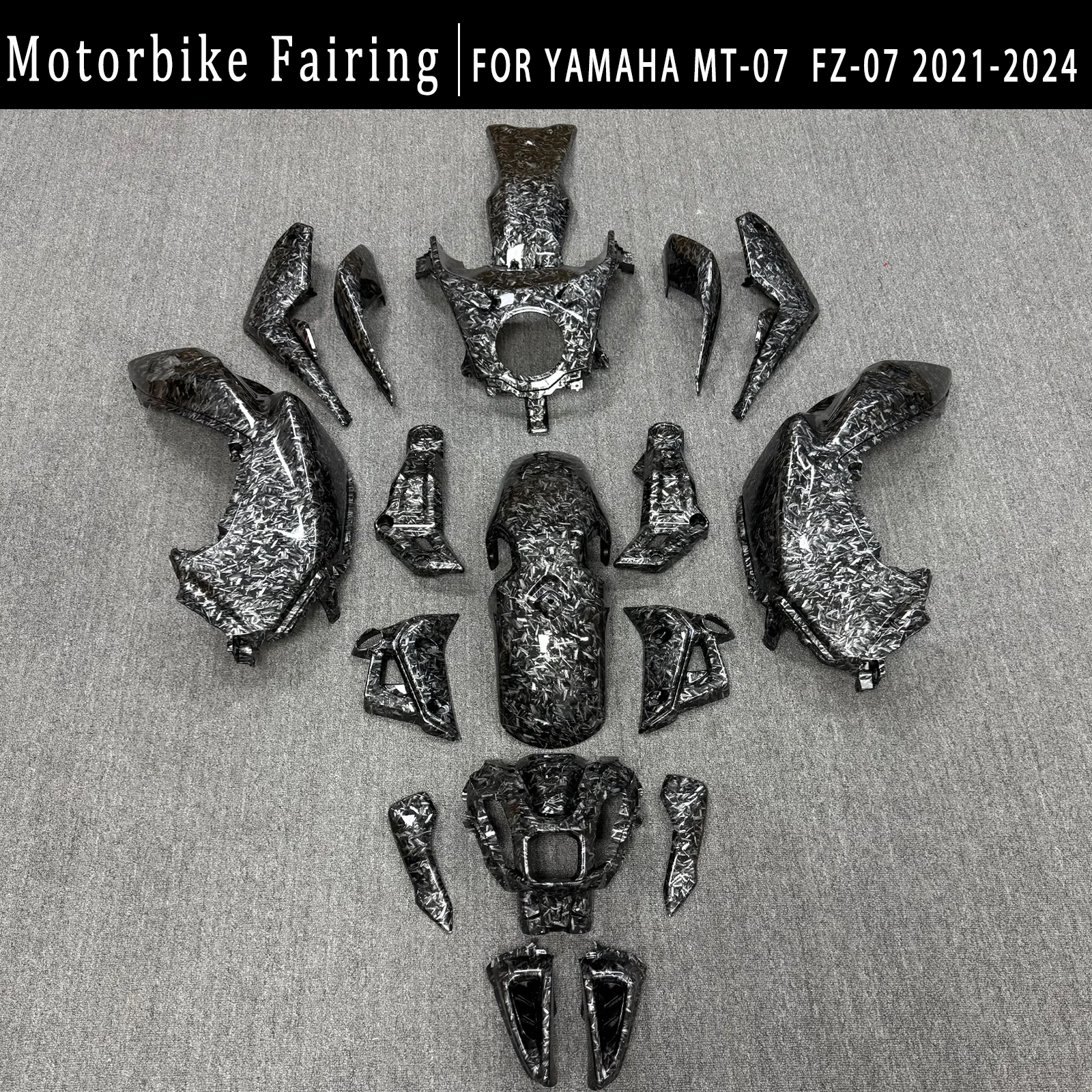 For YAMAHA MT07 FZ07 FZ-07 MT-07 2021 2022 2023 2024 Body Kit High ...