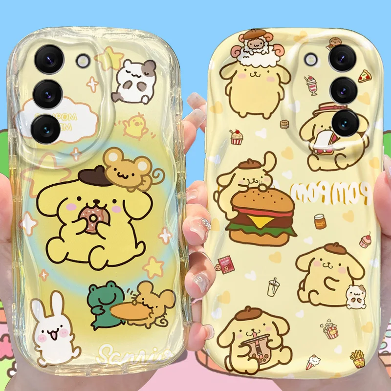 Cartoon Pompompurin Case for Samsung Galaxy S25 S24 S23 S22 S21 Ultra ...