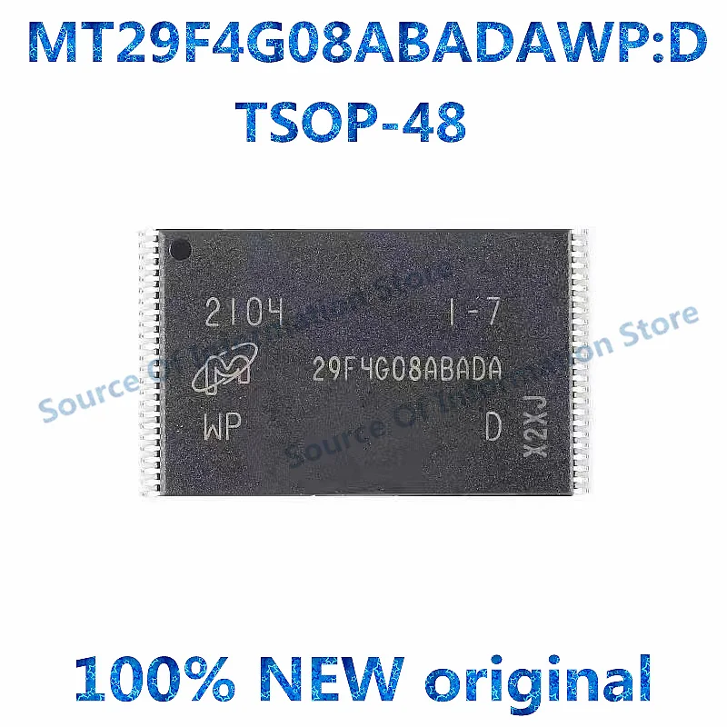 1PCS-MT29F4G08ABADAWP-D-TSOP-48-4Gb-NAND-Flash-Memory-Chip-100-New ...
