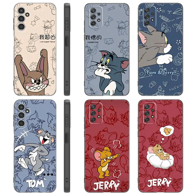 J-Jerrys-Mouse-Tom-Cat-Phone-Case-For-Samsung-A13-A22-A24-A32-4G-A25 ...