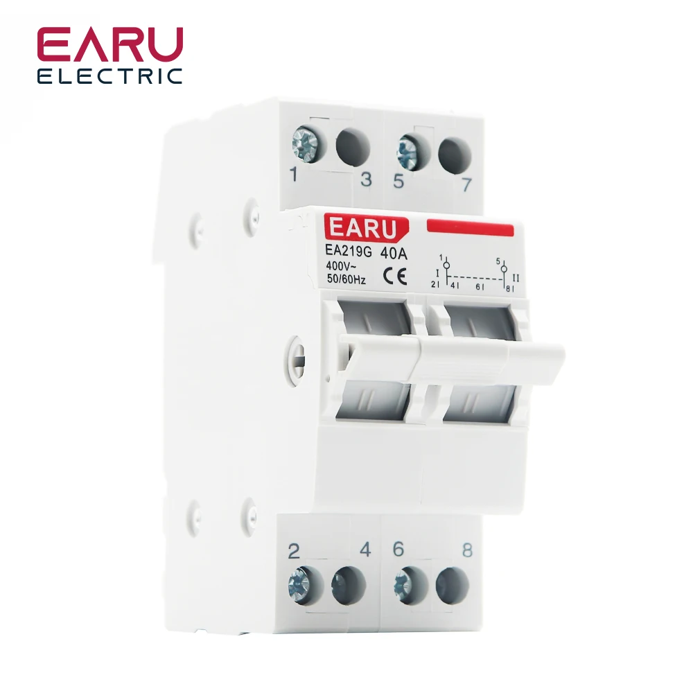 2P-40A-63A-MTS-Dual-Power-Manual-Transfer-Interlock-Circuit-Breaker-Din ...