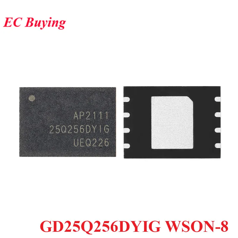 GD25Q256DYIG-GD25Q256-25Q256-WSON-8-WSON8-256M-bit-3-3V-Serial-Flash ...