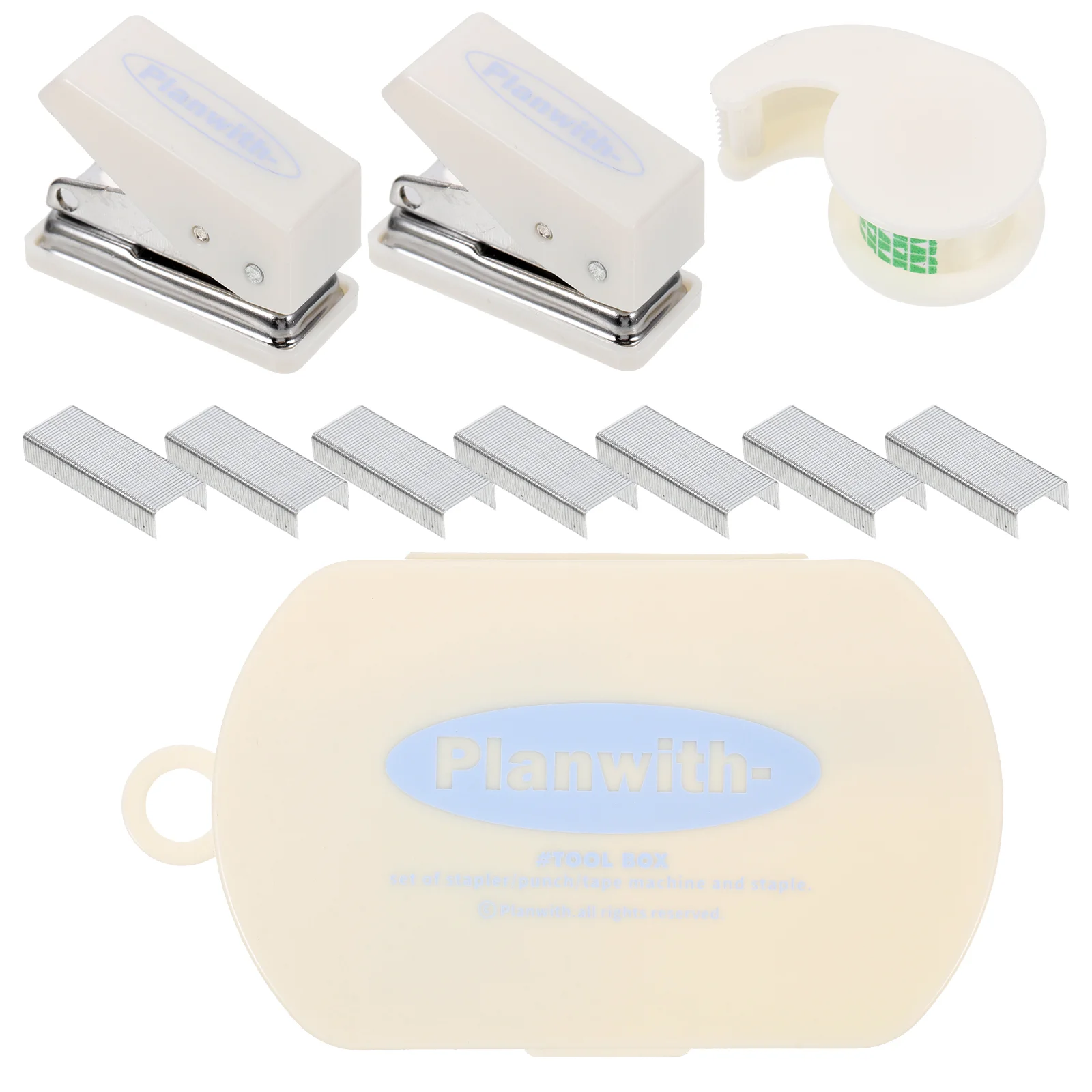 Hand-Tool-Box-No-Staple-Stapler-Craft-Tools-for-Scrapbooking-Mini ...