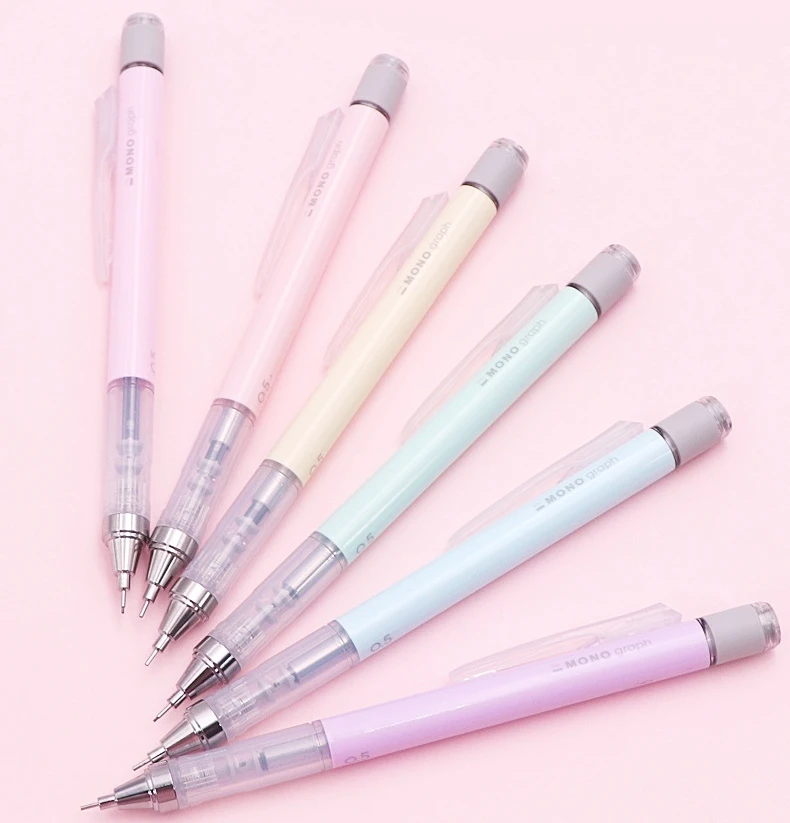0-5mm-Mechanical-Pencil-TOMBOW-Macaroon-Candy-colored-Low-Center-of ...