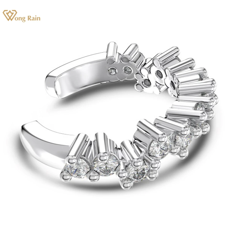 Wong-Rain-18K-Gold-Plated-925-Sterling-Silver-High-Carbon-Diamond-Gems ...