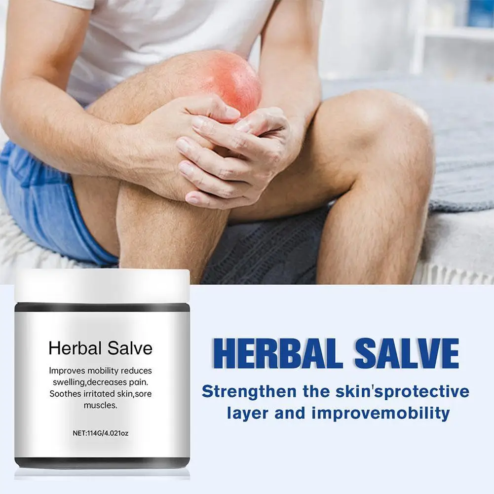 114g-Herbal-Salve-Organic-Herbal-Ointment-Relieve-Joint-Knee-Wrist ...