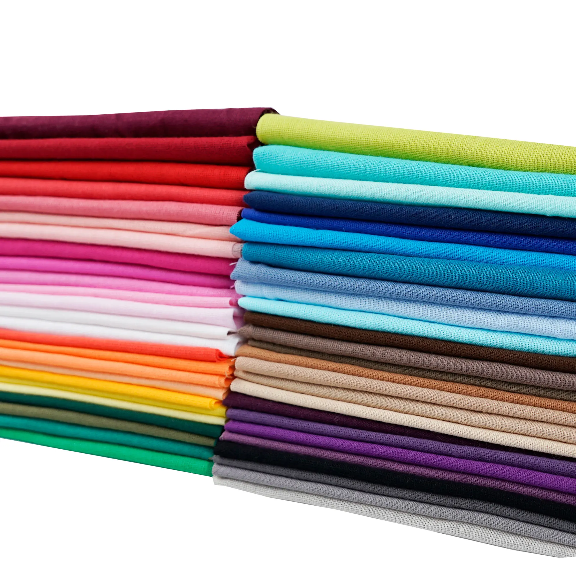 50PCS-25x25cm-10x10cm-Squares-Cotton-Craft-Plain-Fabric-Cloths-for-DIY ...