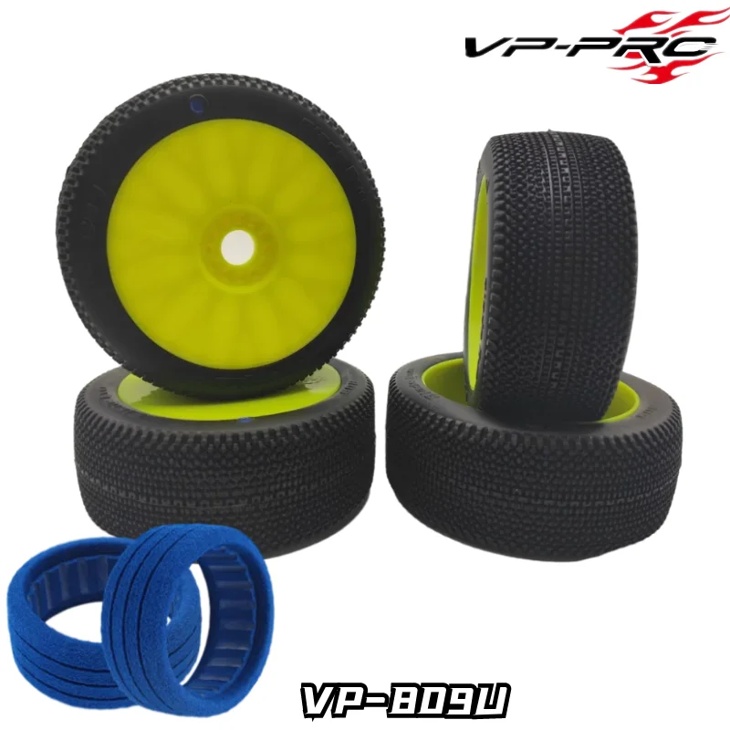 High Quality 1/8 RC Buggy Tire VP PRO 809U Blade Evo Medium Soft 17mm ...