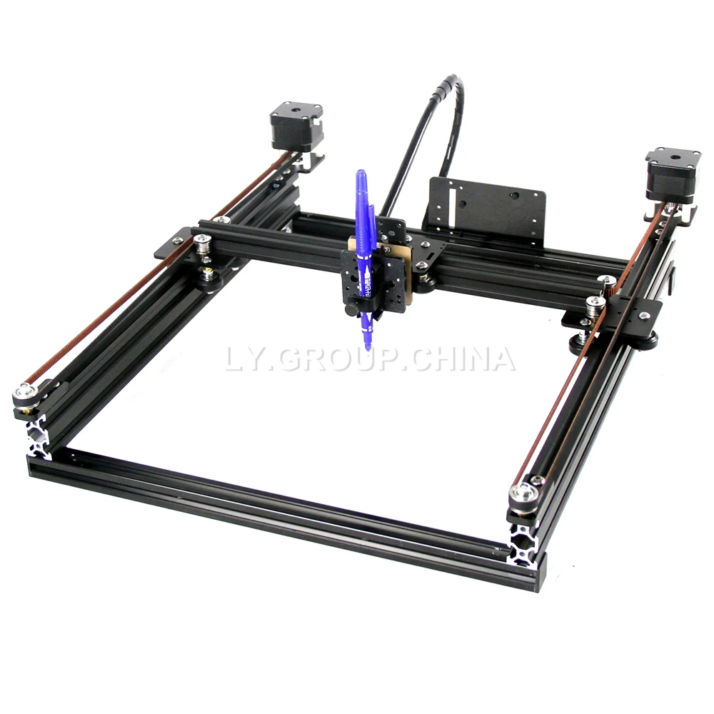 LY-Frame-Type-Belt-Pulley-Pen-Drawing-Robot-Machine-Lettering-XY ...