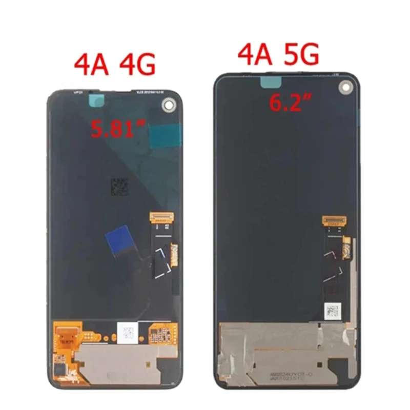 AMOLED For Google Pixel 4A 5G LCD Display Touch Screen Digitizer ...