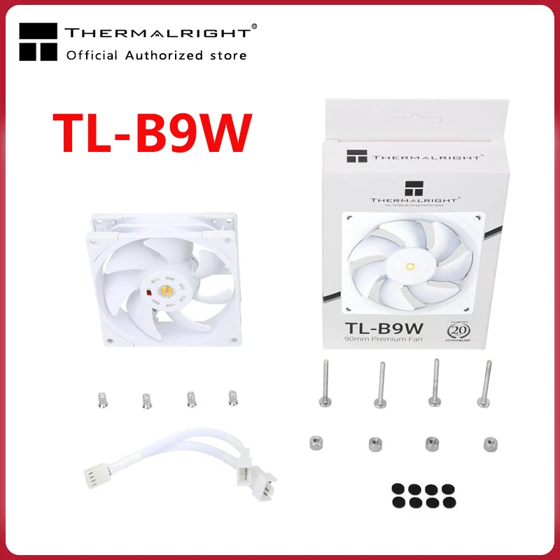 Thermalright-TL-B9W-PWM-4-Pin-90mm-Computer-Case-Fan-Silent-Fan-CPU ...