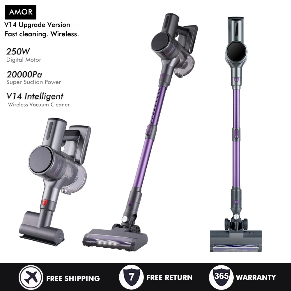 V14-Handheld-Cordless-Vacuum-Cleaner-250W-20kPa-Suction-Power-Vertical ...
