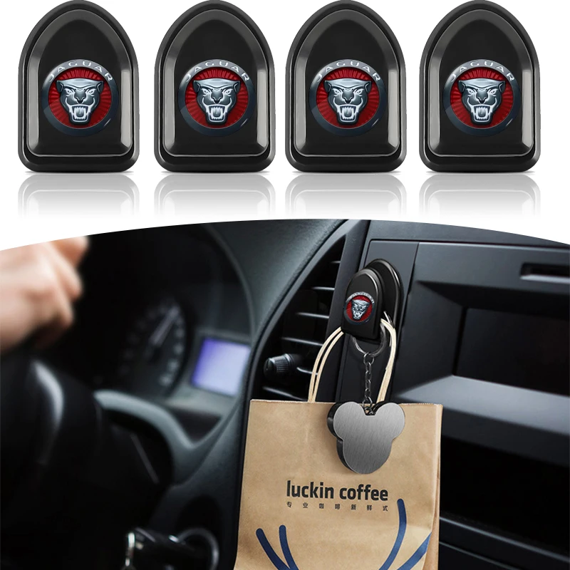 Self Adhesive Car Hooks Storage Hooks Hanger Car accessories For Jaguar ...