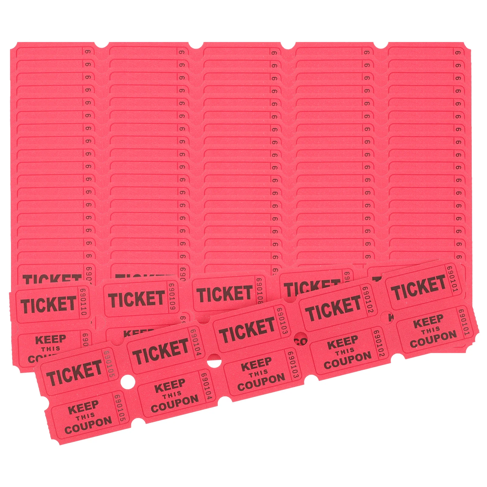 100-Pcs-Raffle-Tickets-for-Classroom-Lottery-Roll-of-Single-Paper ...