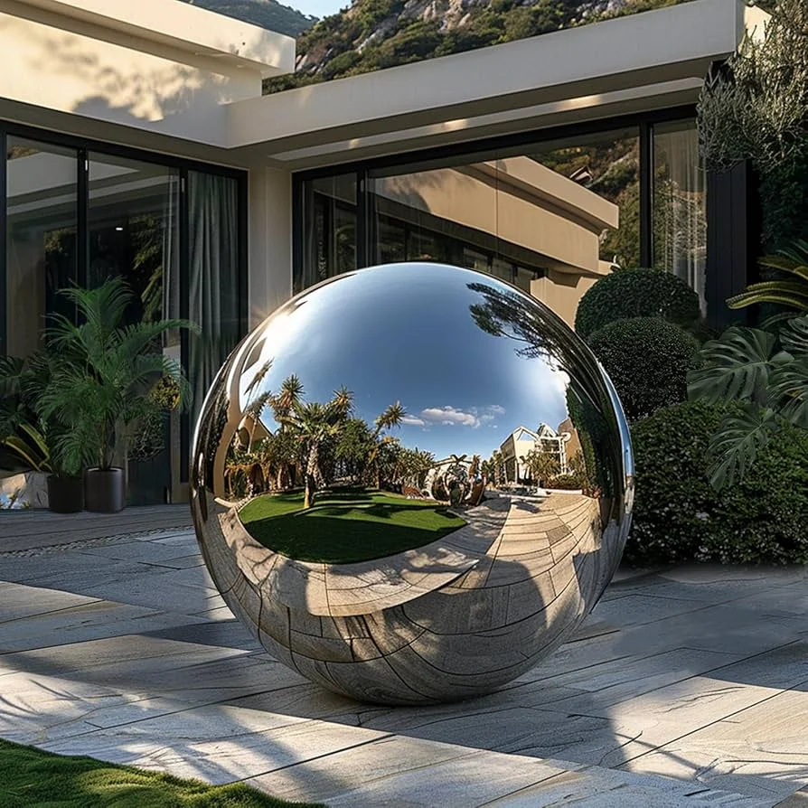 Giant Hanging Inflatable Mirror Ball Reflective Balloon PVC Custom Size ...