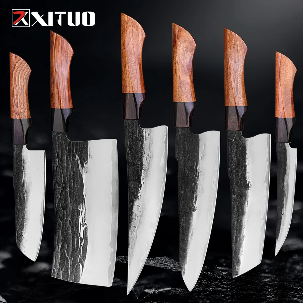 XITUO-Super-Sharp-Kitchen-Knife-1-6Pcs-Set-Hand-Forged-Triple-layer ...