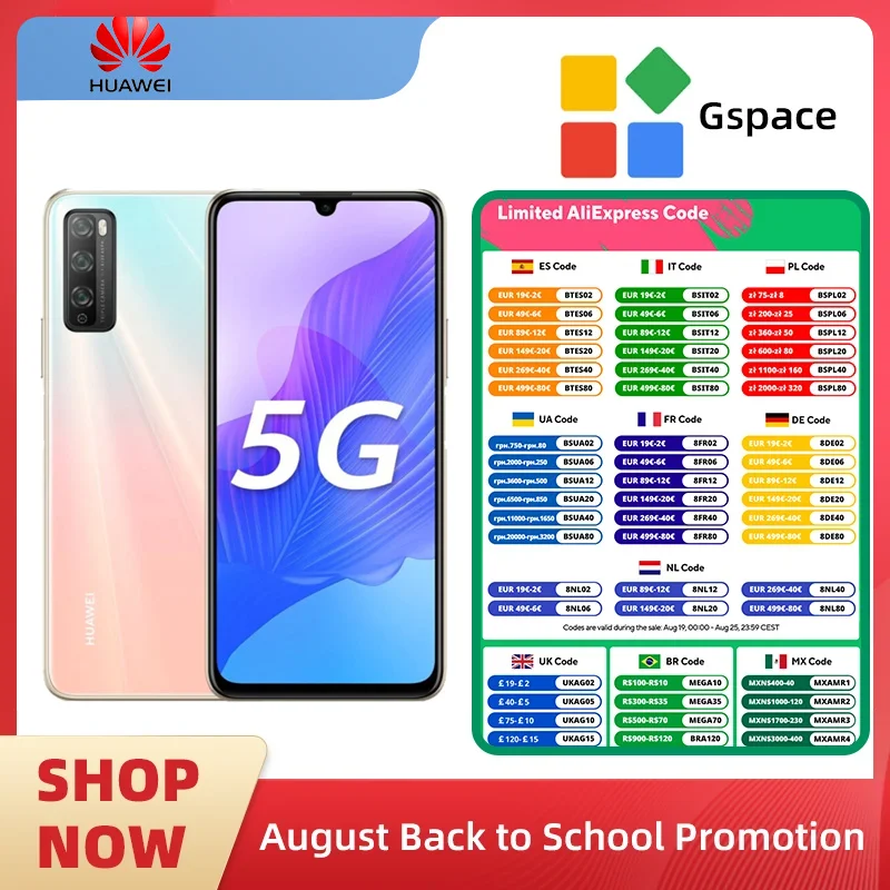 HUAWEI-Enjoy-20-pro-5g-Smartphone-6-5-inch-LCD-4000-mAh-Mobile-phones ...