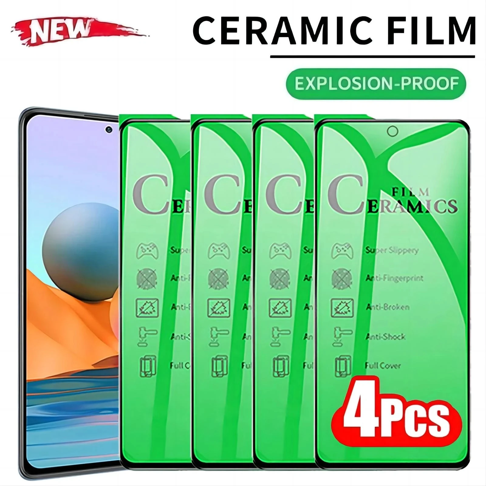 4PCS-Ceramic-Film-For-Xiaomi-Redmi-Note-10-11-Pro-Plus-Note-10S-11S-7 ...