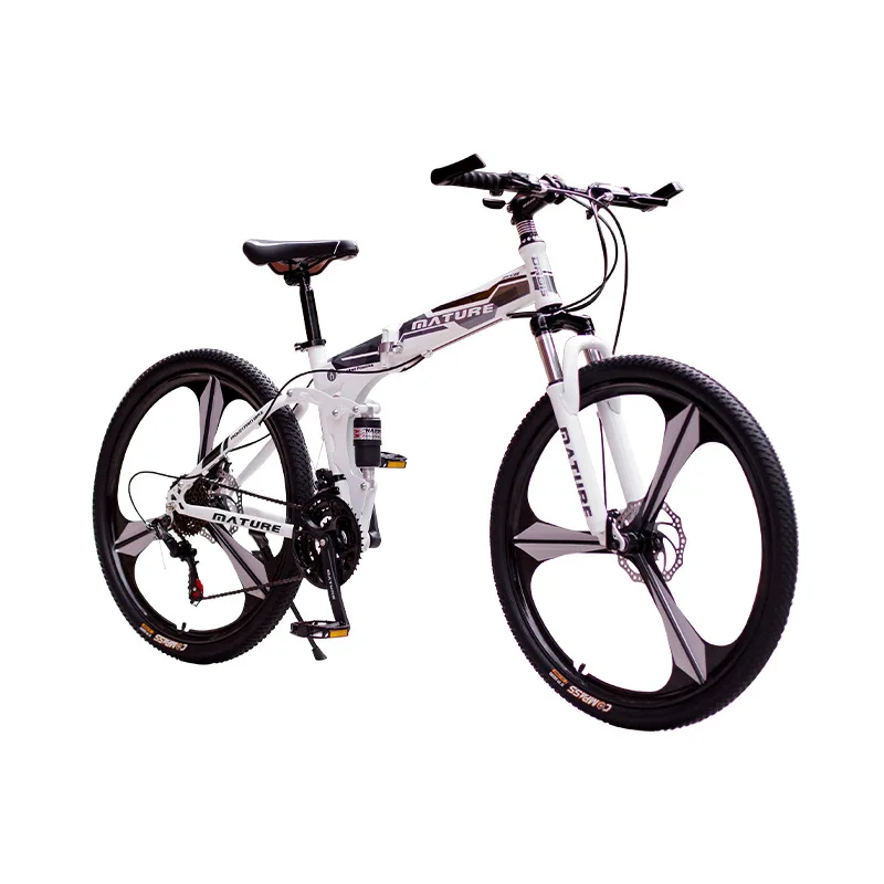 Folding-Mountain-Bike-off-Road-Variable-Speed-Bicycle-26-Inch-Double-Shock-Absorbing-Mountain ...
