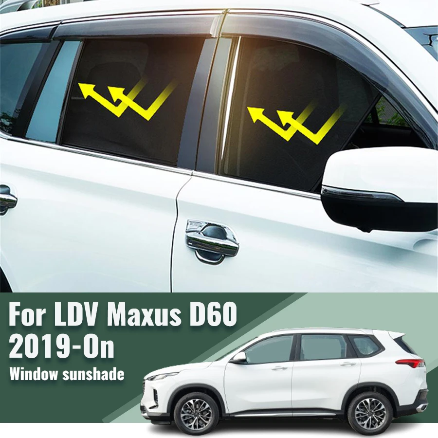 For-LDV-Maxus-D60-2019-2023-Magnetic-Car-Sunshade-Visor-Front ...