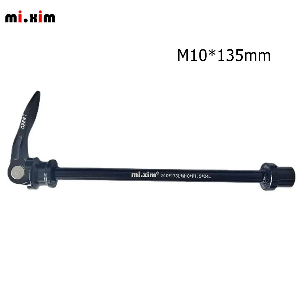 135-10MM-Bike-Axle-Release-Skewer-Front-Rear-Wheel-Hub-Thru-Axle ...