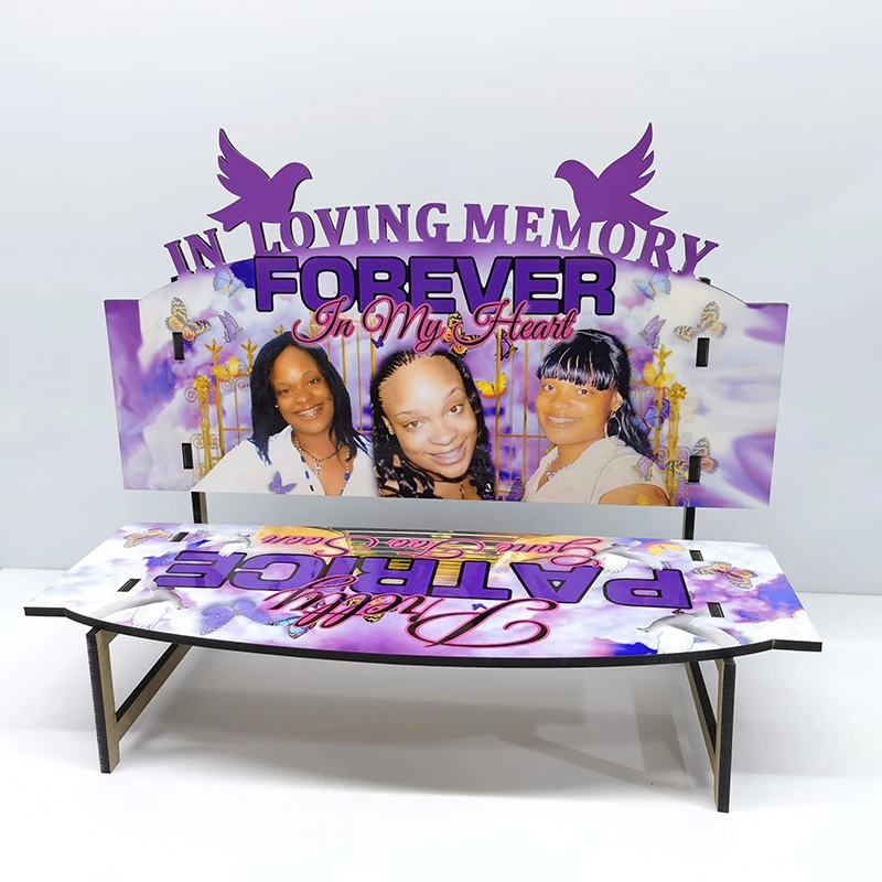 Sublimation Memorial Benches | Memorial Sublimation Blanks | Mdf Blanks ...
