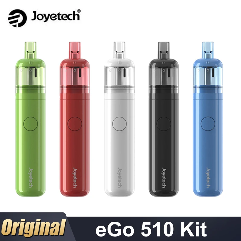 Original-Joyetech-eGo-510-Kit-Vape-850mAh-Battery-2ml-Cartridge-0-8ohm ...