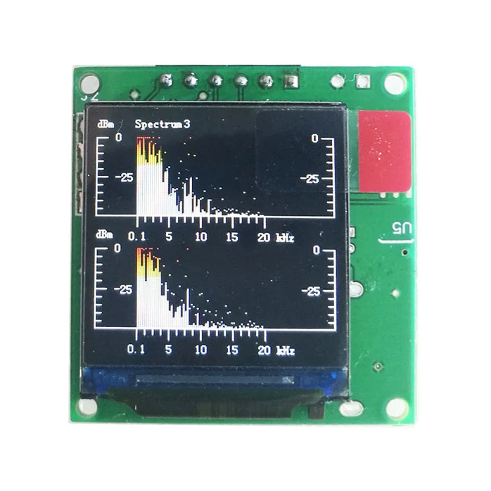 Music Spectrum Display Analyzer mini 1.3 " LCD MP3 Power Amplifier ...