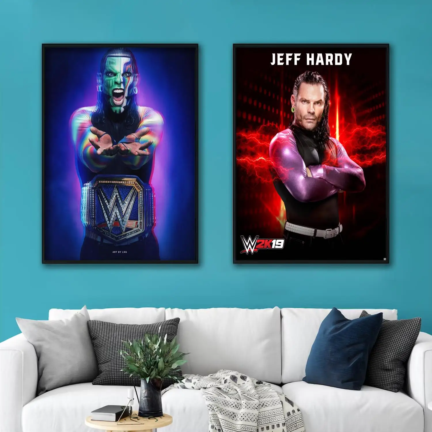 Professional Wrestlers Posters | Jeff Hardy Poster | Wall Paintings ...