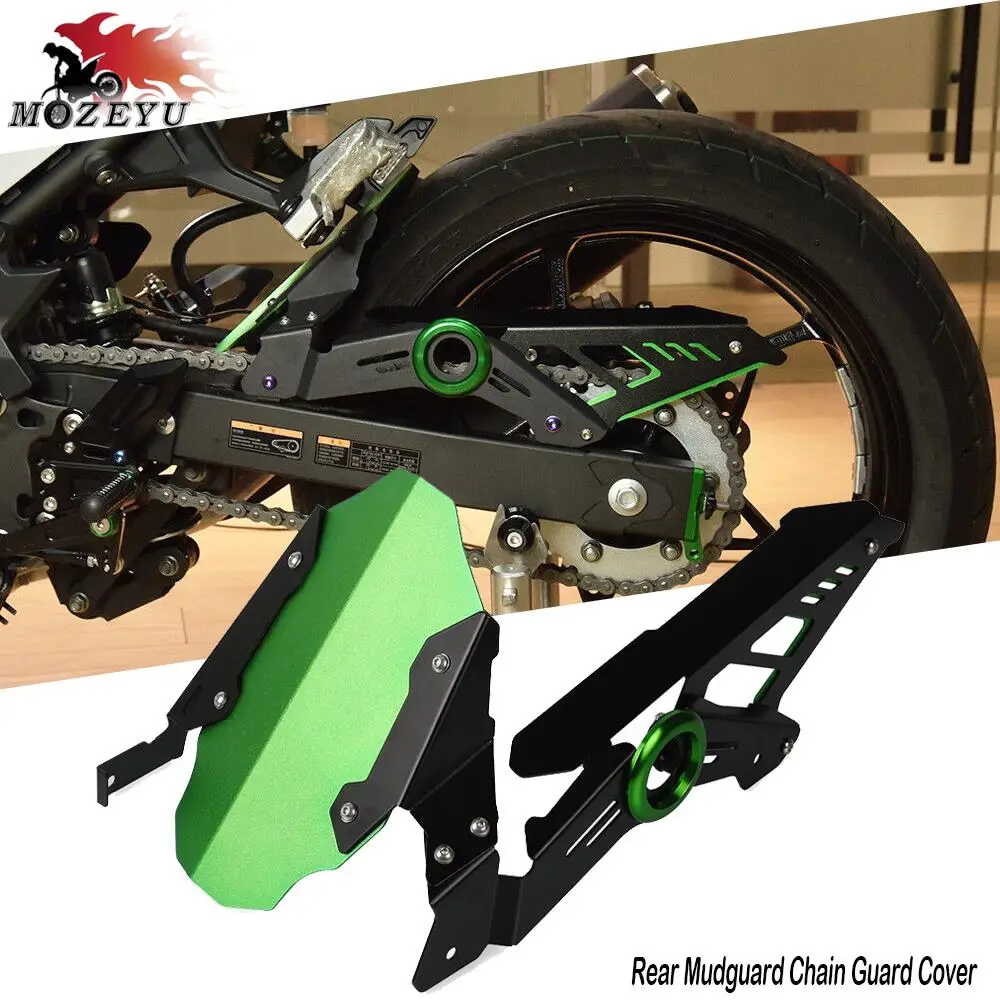 Motorcycle Ninja 250/ 400 Rear Fender Chain Guard Cover Mudguard For ...