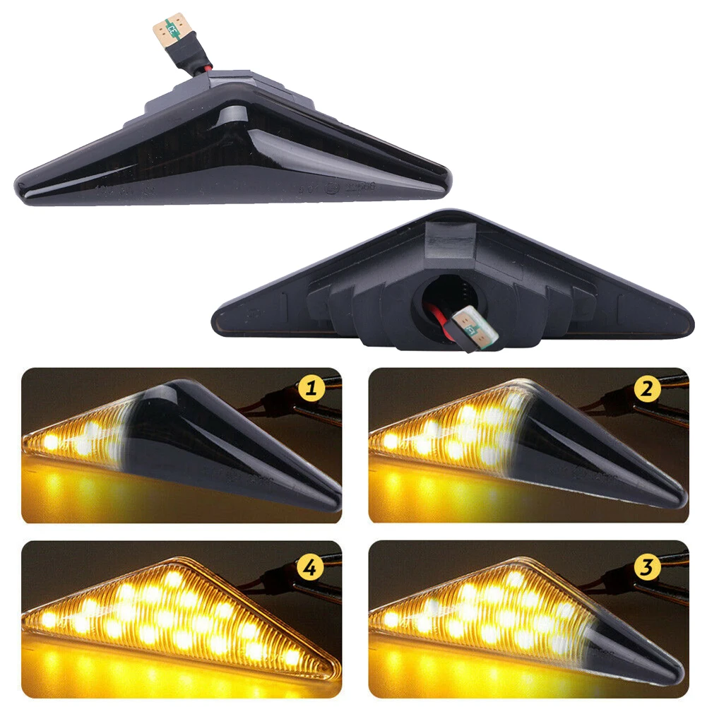 2x-Car-Side-Indicator-Guard-Led-Flasher-Light-Replacement-Lamps ...