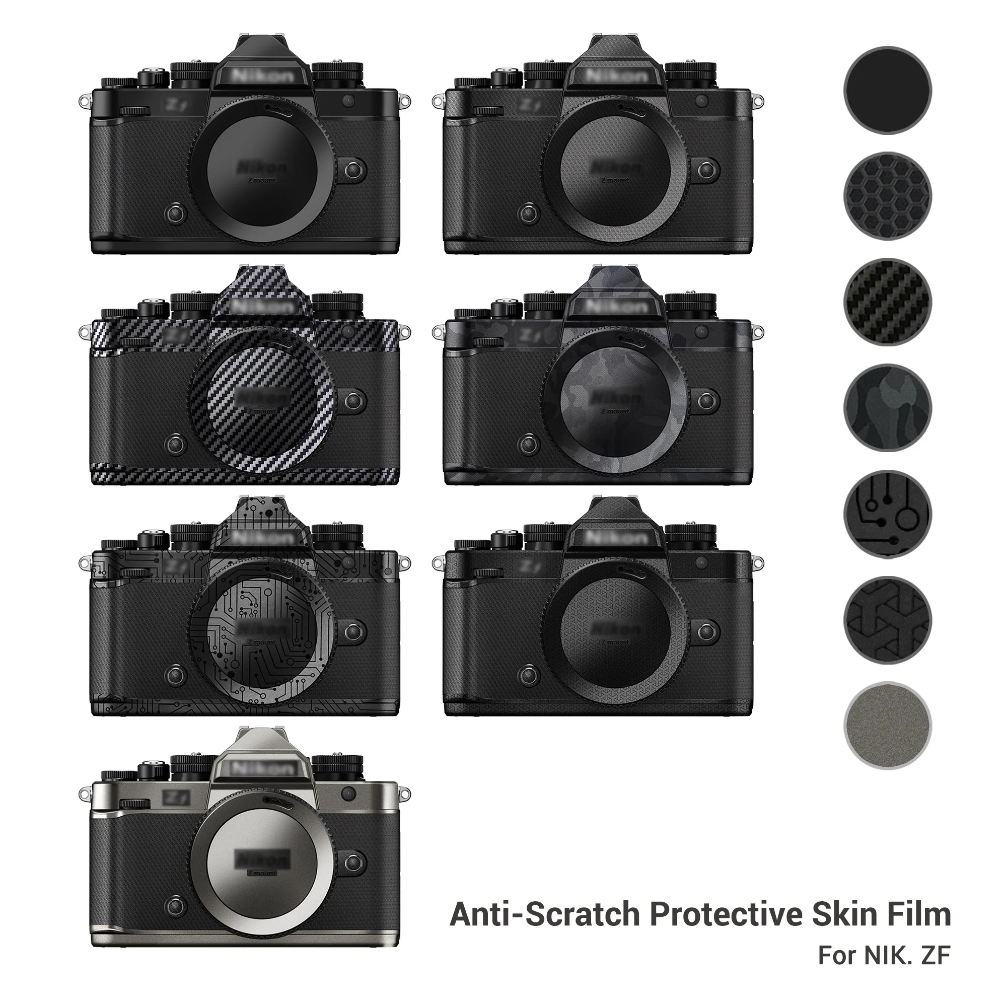 JJC-Camera-Skin-Protective-Film-for-Nikon-Z-F-Camera-Premium-Decal-Skin ...