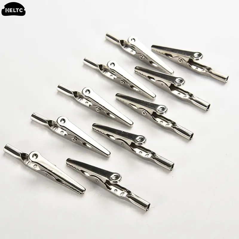 52mm-Alligator-Clips-Metal-Alligator-Crocodile-Test-Clips-Cable-Lead ...