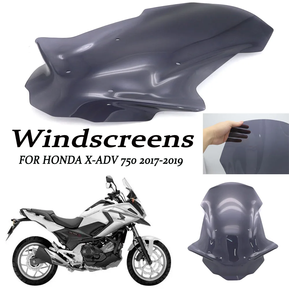 Motorcycle-Windscreen-Visor-Viser-Wind-Deflectors-Windshield-for-Honda-X-ADV-750-X-ADV750-XADV ...