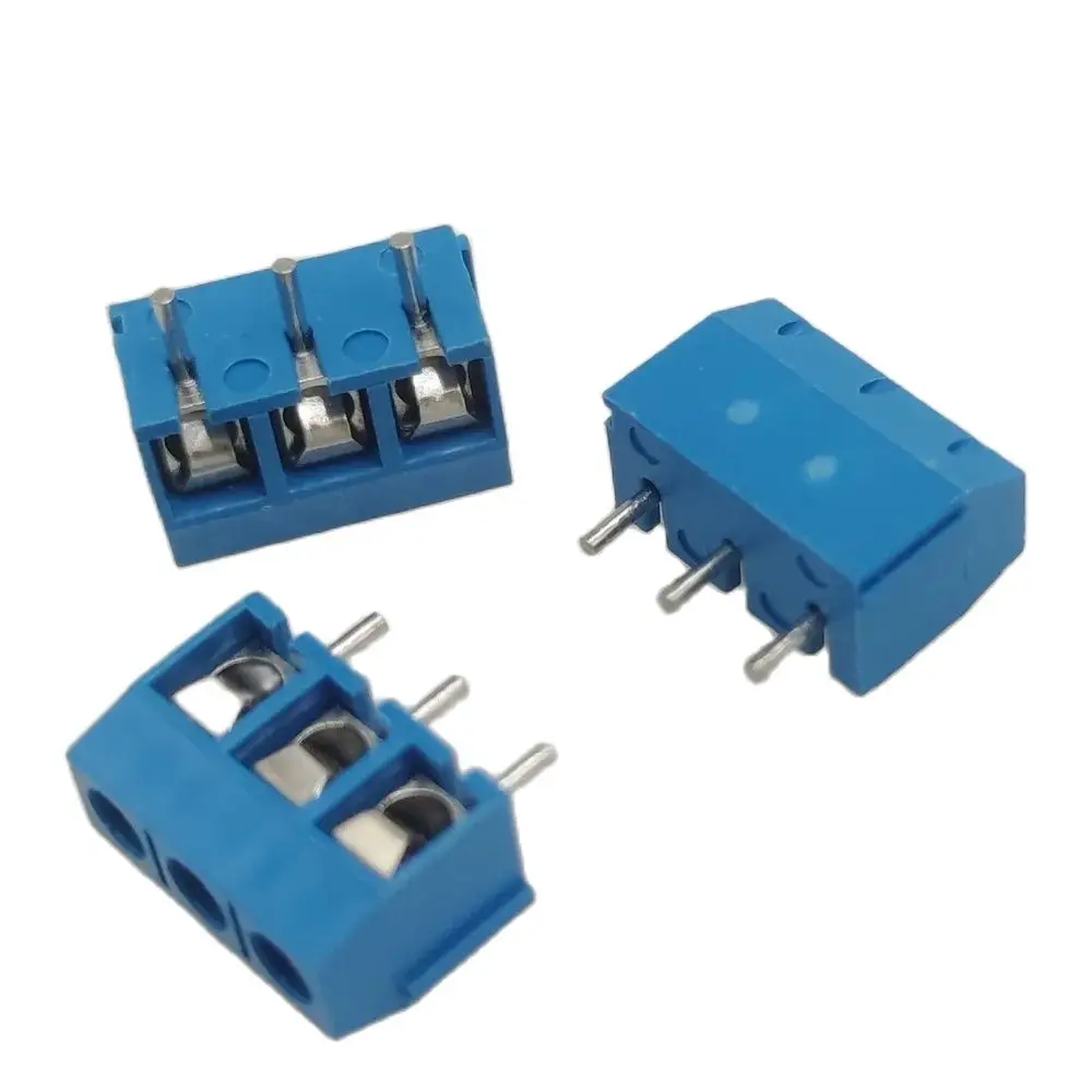 KF-301-3Pin-5-08mm-connector-KF-301-blue-Terminal-block-300V-10A-Pitch ...