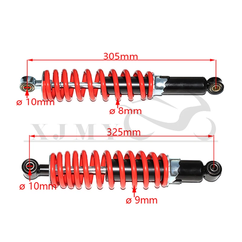 125cc Shock Absorber Protection | Atv 125cc Rear Shock Absorber - 305mm ...