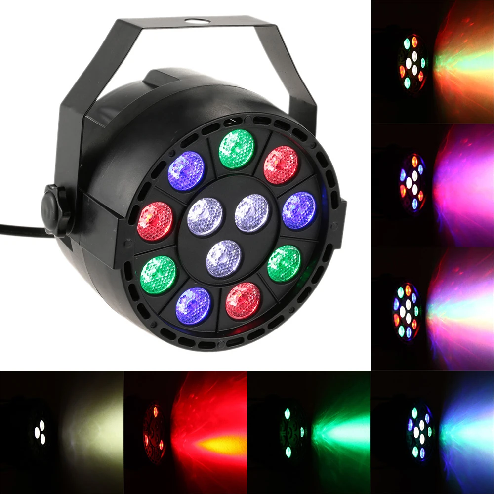 Mini-DMX-512-RGBW-LED-High-Power-Stage-PAR-Light-Lighting-Strobe ...