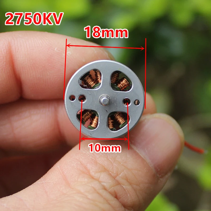 Small-18mm-3-phase-2S-Brushless-Motor-2750KV-High-Speed-for-RC-Drone ...
