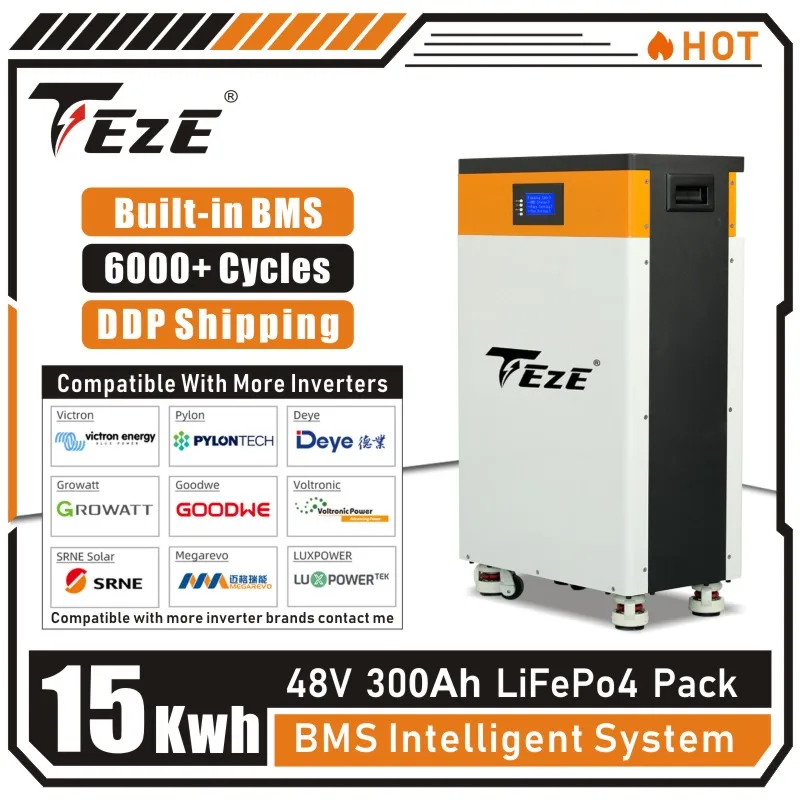 TEZE-Upgrade-48-51V-15KWh-280-300Ah-LifePo4-Battery-PowerWall-Home ...