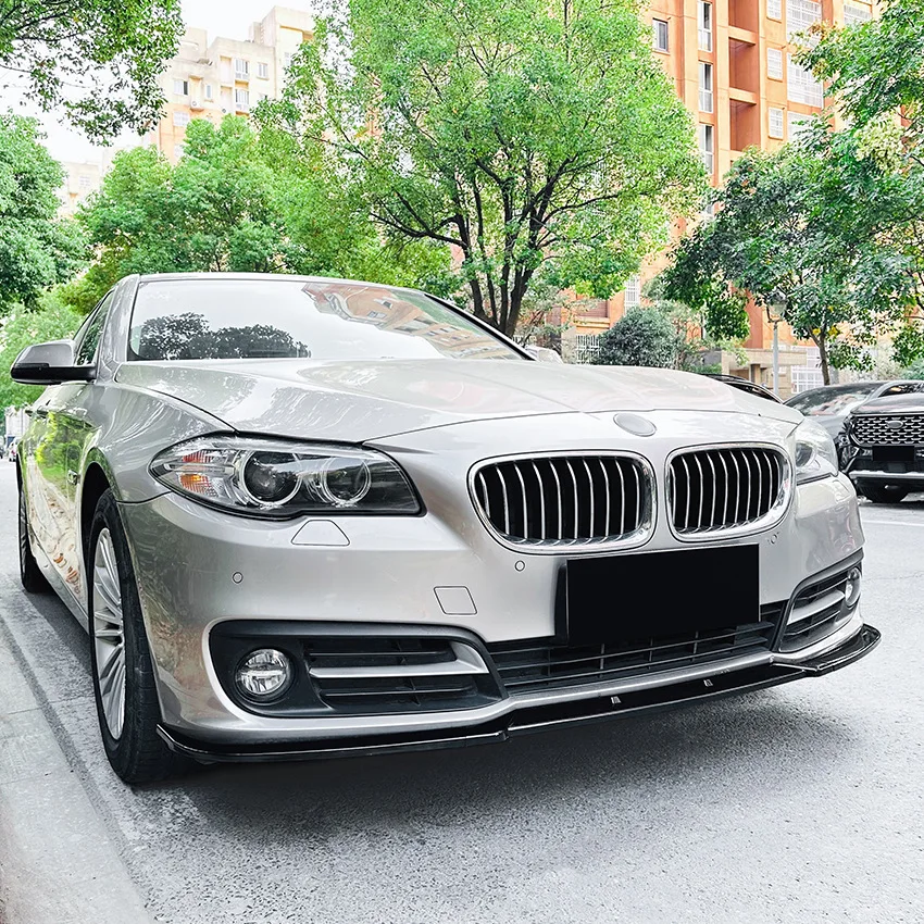 3Pcs For BMW 5 Series F10 F11 LCI 2015-2017 Car Front Bumper Spoiler ...