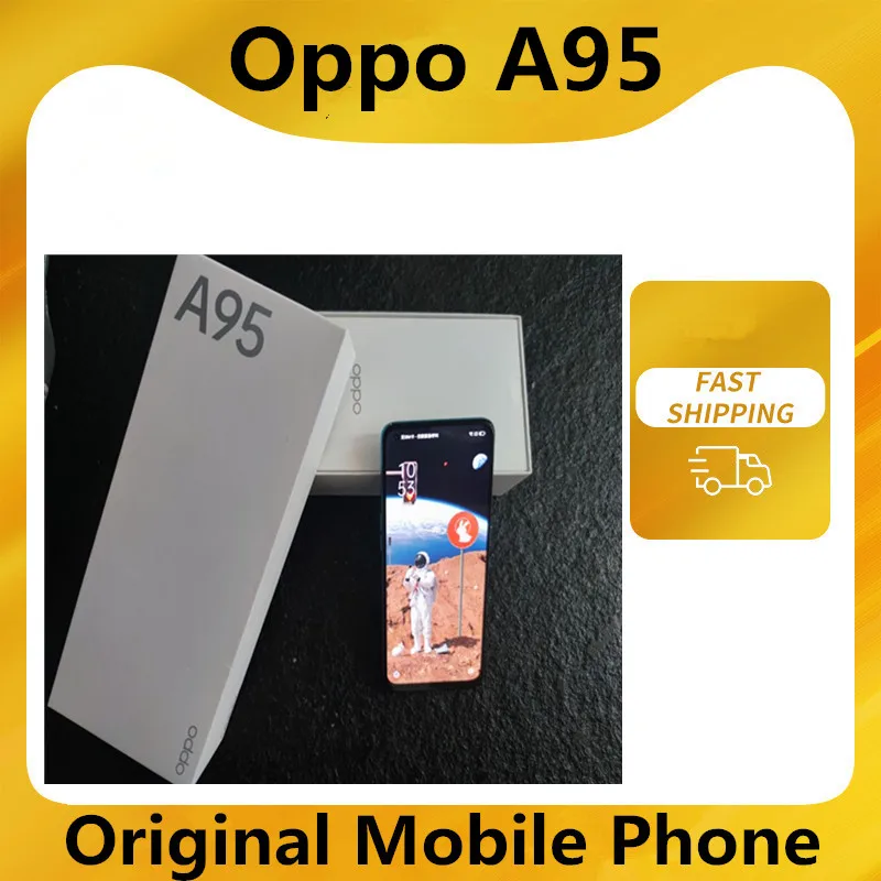 In Stock Oppo A95 5G Smart Phone 4300mAh 30W Charger 6.43" 60HZ ...