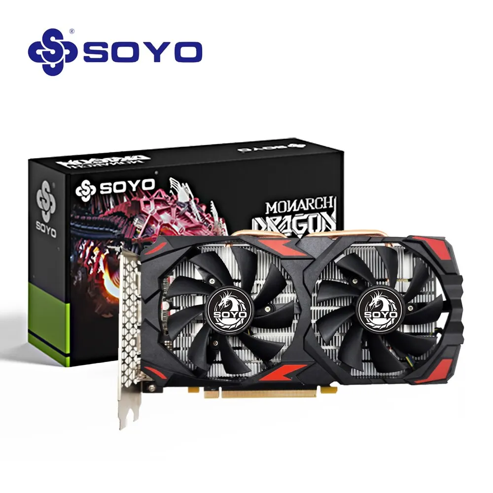 SOYO-Original-Radeon-RX580-8G-Graphics-Cards-GDDR5-Memory-Video-Gaming ...