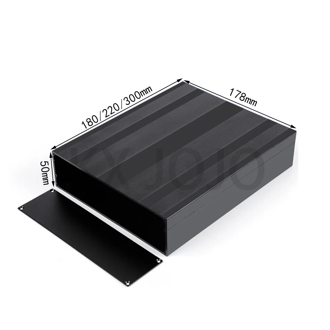 Aluminum Enclosure 178*50*180/220/300mm Waterproof Split Box Black/Grey ...