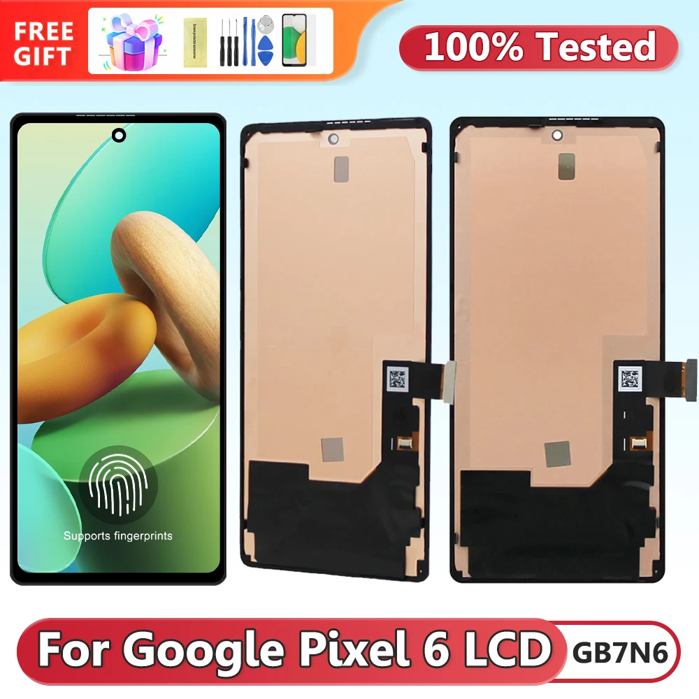 AMOLED For Google Pixel 6 GB7N6 G9S9B16 G9S9B LCD Display Touch Screen ...