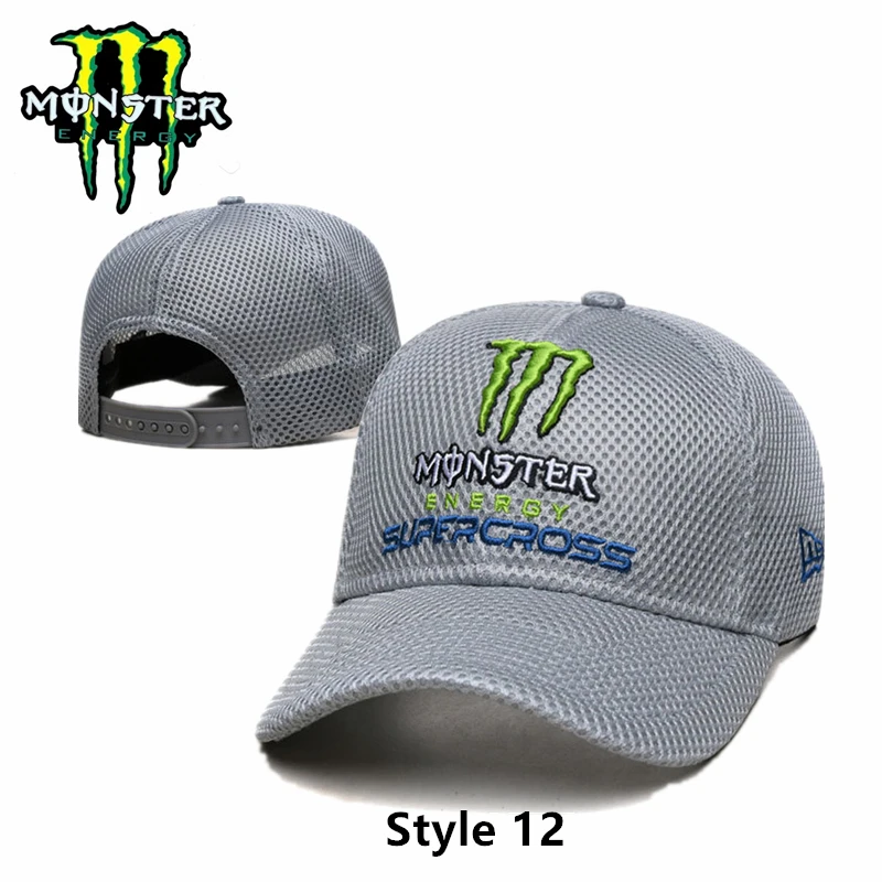 MonsterEnergy-Baseball-Cap-Snapback-Hat-Hats-Caps-Men-Moto-Letters ...