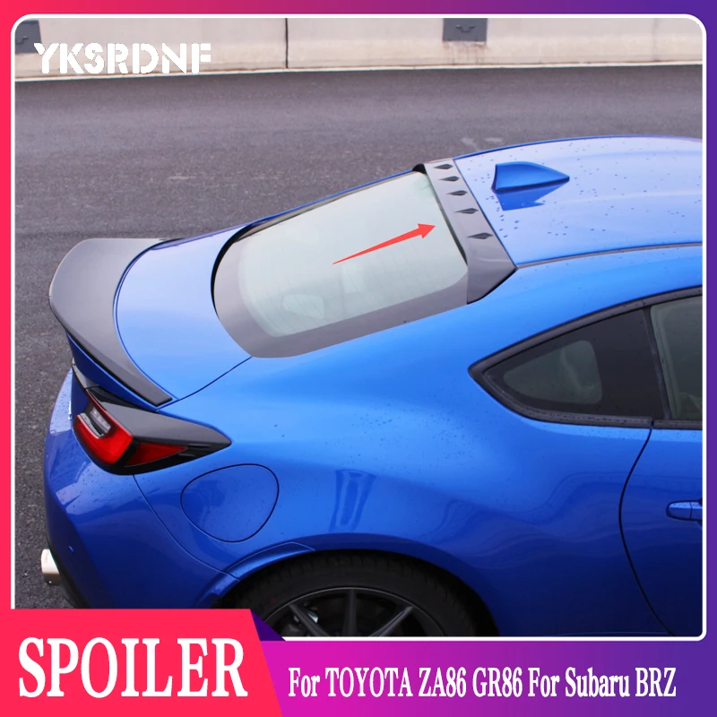 For-TOYOTA-ZA86-GR86-For-Subaru-BRZ-2021-ABS-UNPAINTED-GLOSSY-BLACK ...